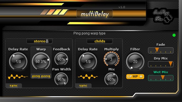 MultiDelay - SaschArt Audio Plugins