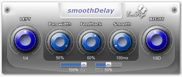 SmoothDelay - Free - SaschArt Audio Plugins